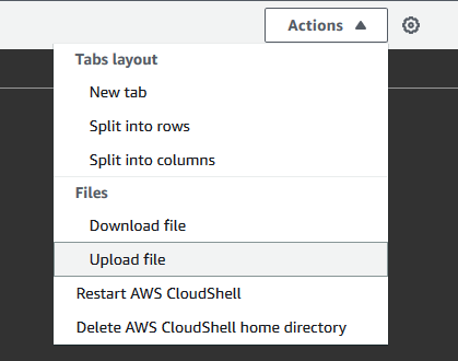 Tutorial: Erste Schritte mit AWS CloudShell - AWS CloudShell
