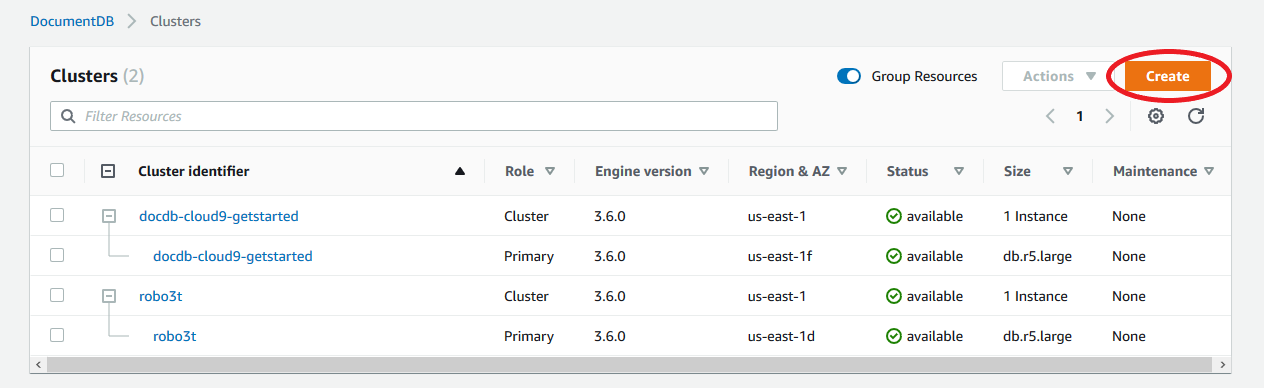Erste Schritte mit Amazon DocumentDB - Amazon DocumentDB