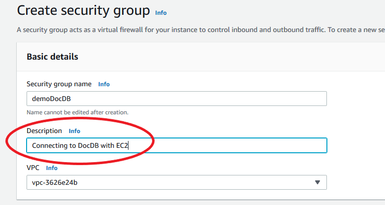 Connect mediante Amazon EC2 - Amazon DocumentDB