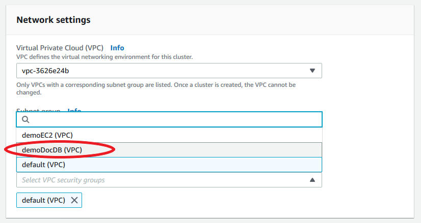Connect mediante Amazon EC2 - Amazon DocumentDB