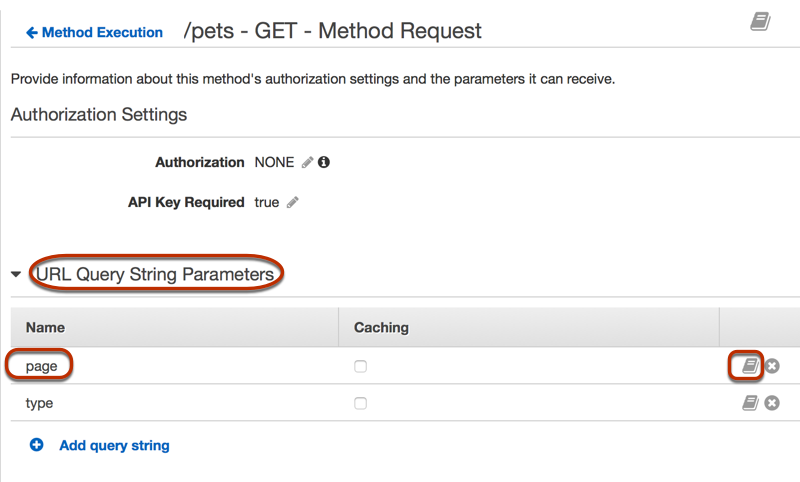 Documentare un'API utilizzando la console API Gateway - Amazon API Gateway