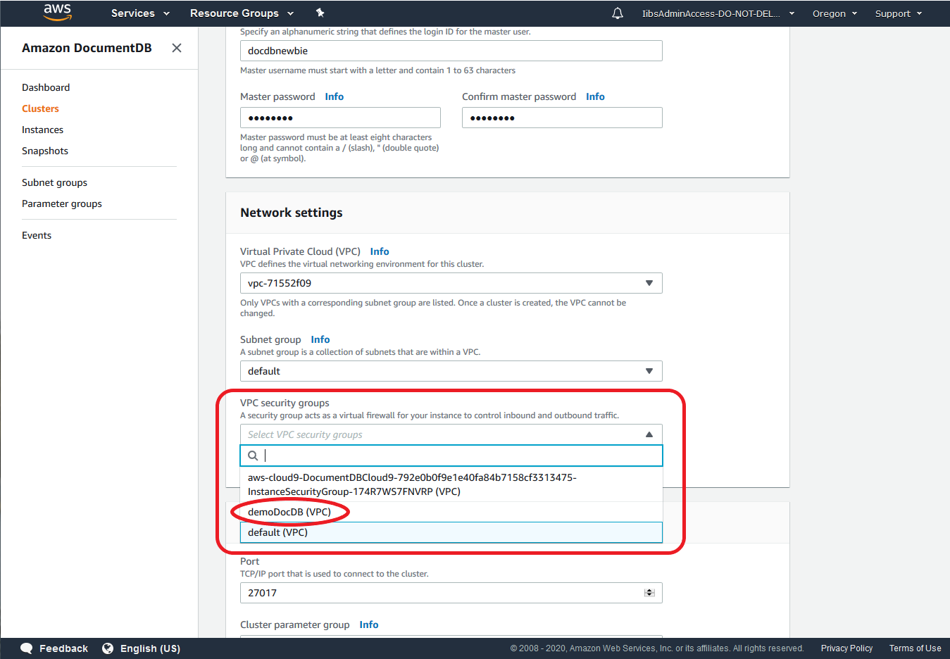 Amazon DocumentDB 시작하기 - Amazon DocumentDB