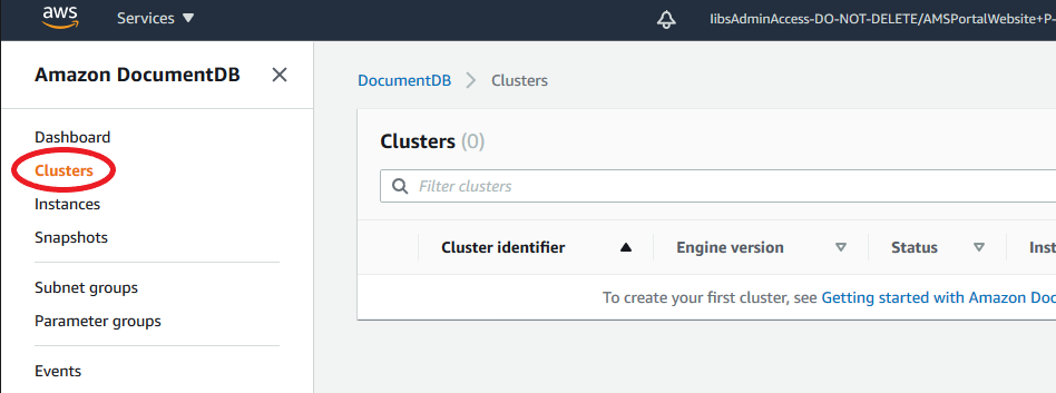 Amazon EC2를 사용하여 연결 - Amazon DocumentDB