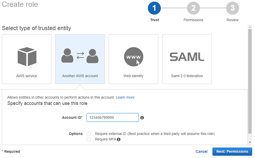 Create an IAM Role with access to the AWS website - AMS Advanced Onboarding Guide