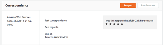 Reporting incidents - AWS Managed Services User Guide