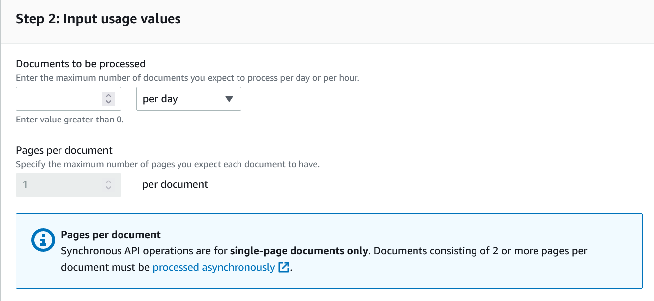 Information on Default Quotas in Amazon Textract - Amazon Textract