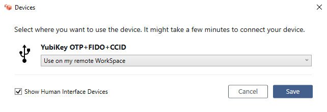 WorkSpaces client peripheral device support - Amazon WorkSpaces